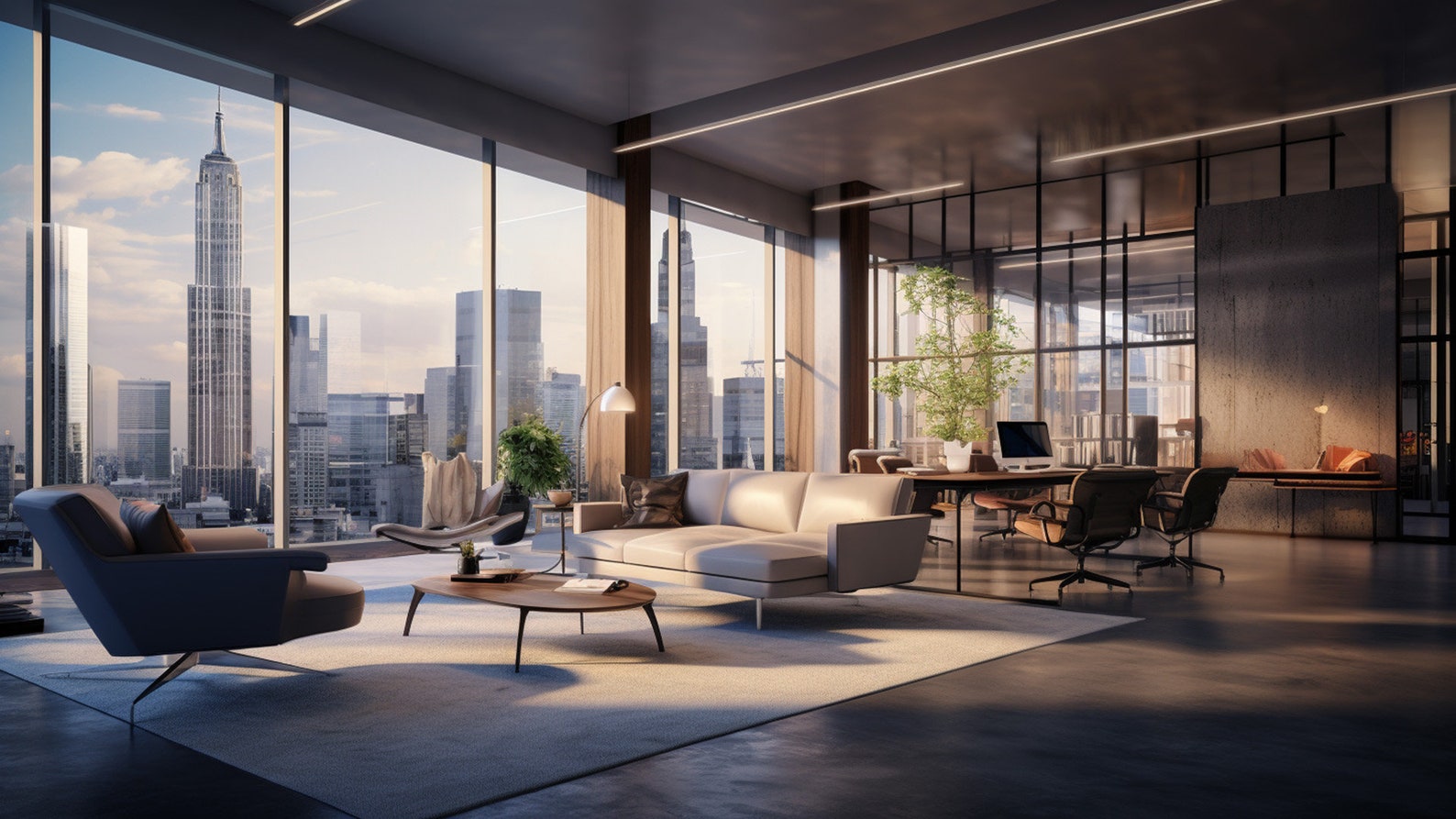 Zoom Background Professional Luxury Office Backgrounds for Zoom ...