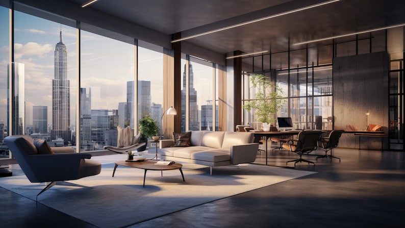 Zoom Background Professional Luxury Office Backgrounds for Zoom ...