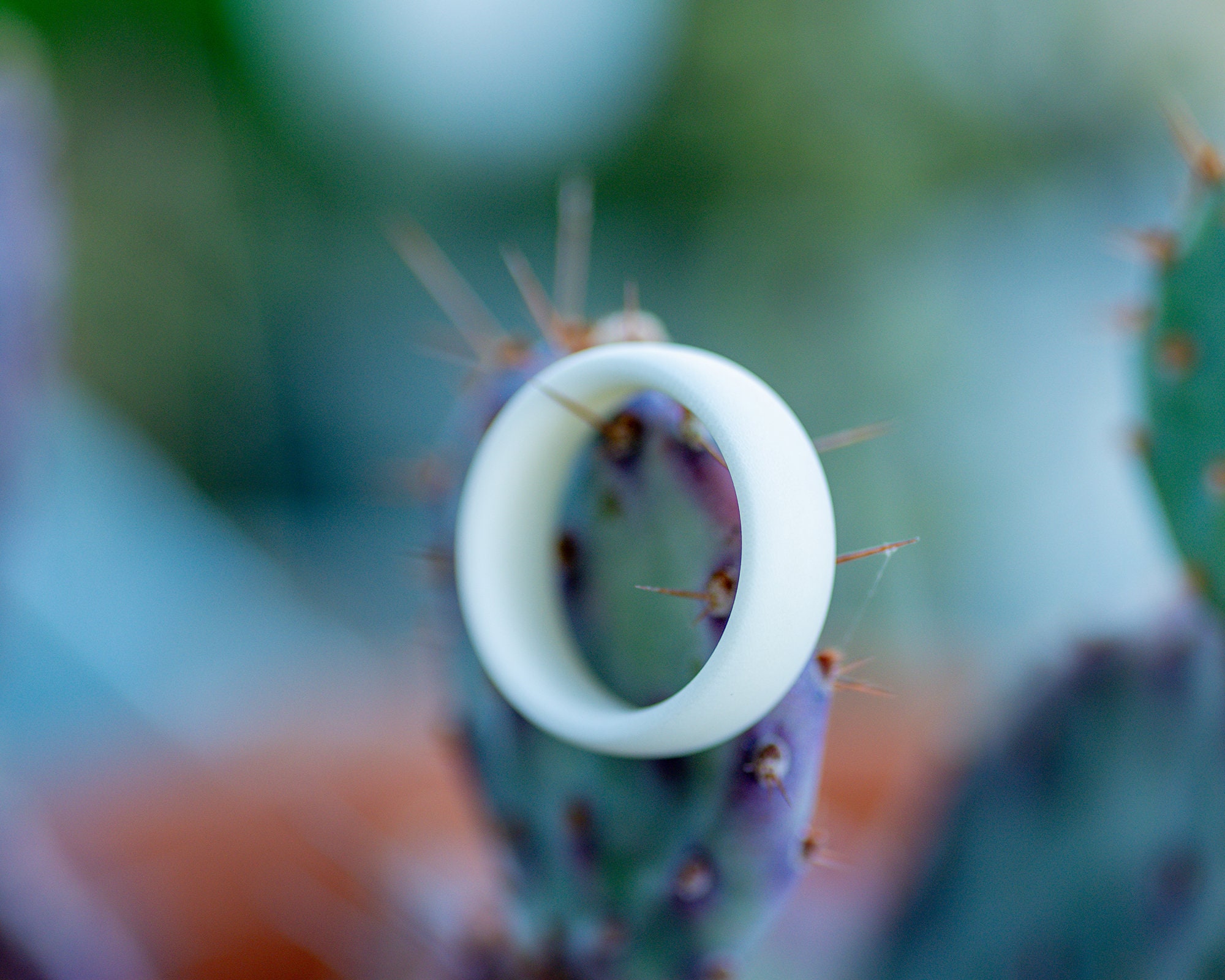 White Linen Micarta Ring Hand-turned Micarta Ring Perfect as A Durable ...