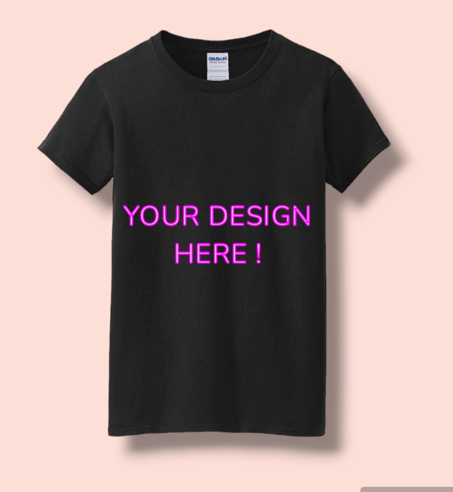 Custom T Shirt Designs Logos Text Size Inclusive Plus - Etsy