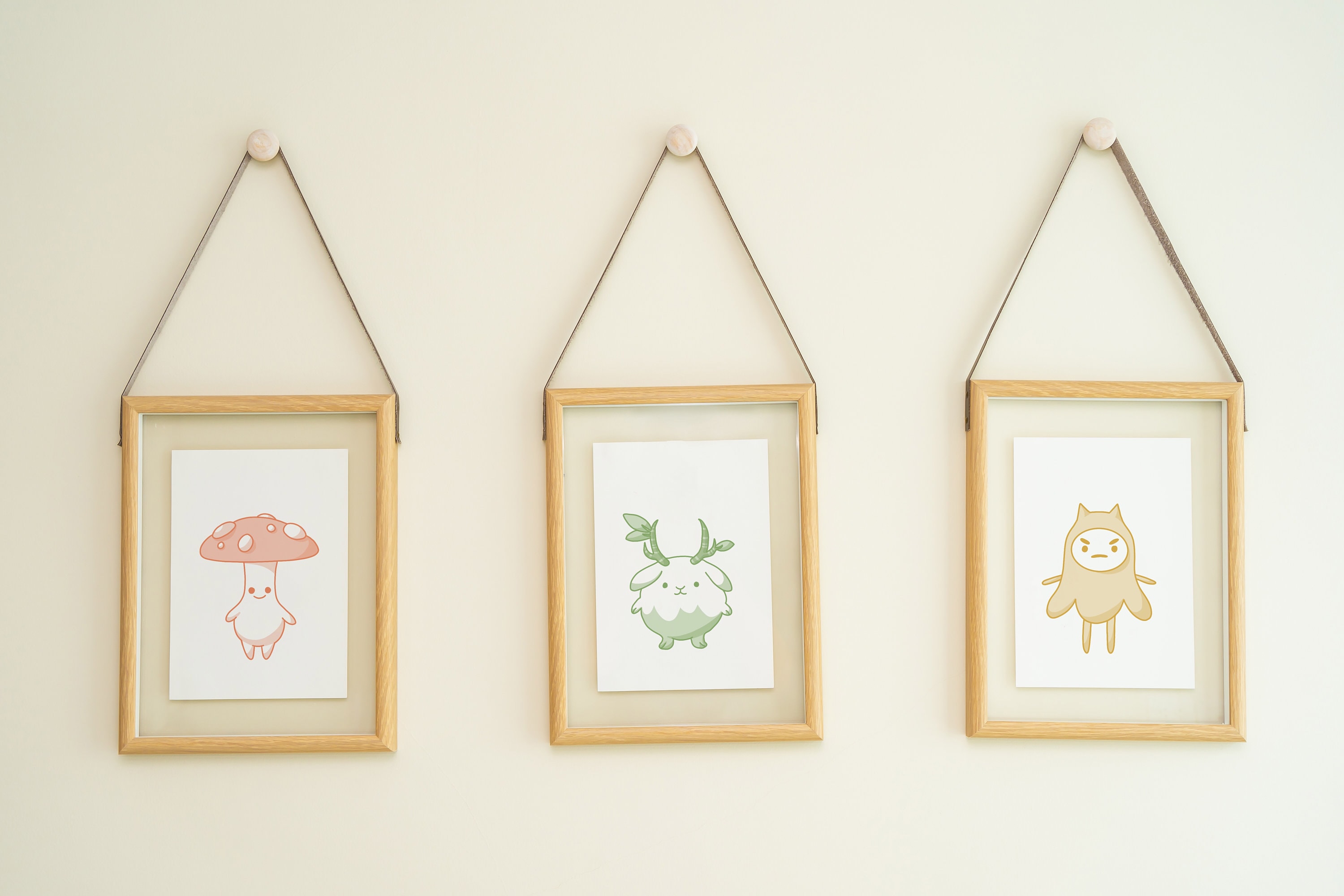 THREE Ooblets Digital Artwork Cozy Gamer Art DIGITAL DOWNLOAD - Etsy