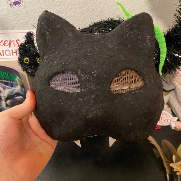 Opal Therian Cat Mask - Etsy