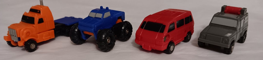 Off Road Patrol Autobots Complete Set Micromasters Hasbro 1989 - Etsy