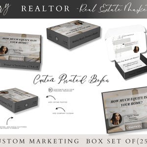 Custom Luxury Realtor Marketing Box Bundle - Branded Real Estate Client ...