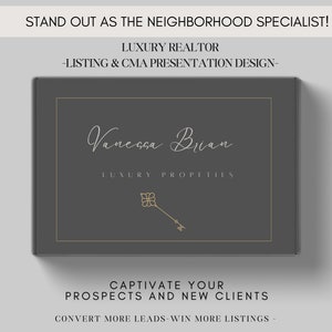 Realtor Box Design for Luxury Listing Presentation Neighborhood Farming ...
