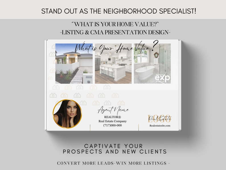 Real Estate Marketing Box, Presentation Box, Real Estate Mailer, Custom ...