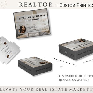 Realtor Listing Presentation Equity Box, Custom Cma Box, Real Estate ...