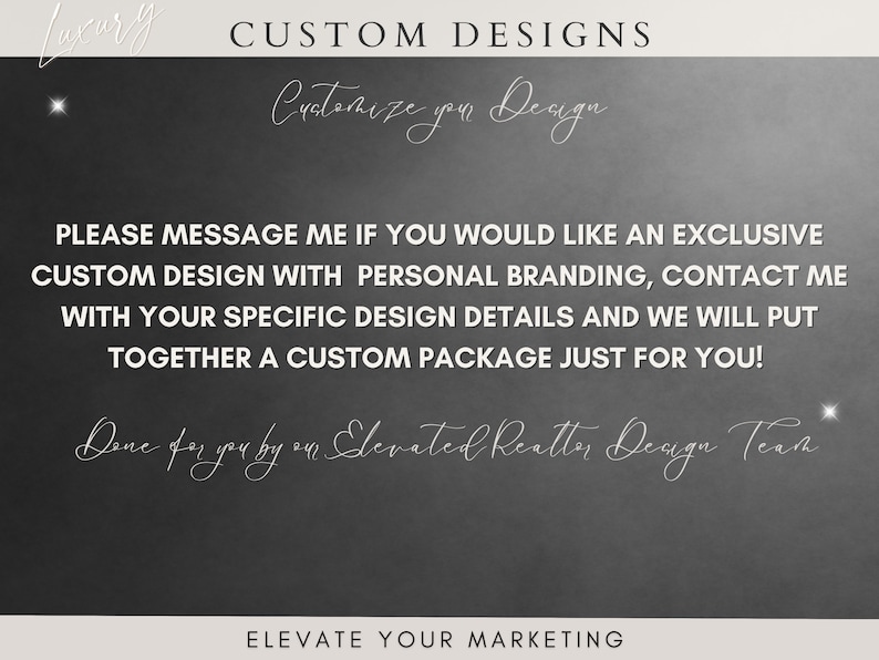 25 Realtor Boxes and Design for Custom CMA Listing Presentation ...