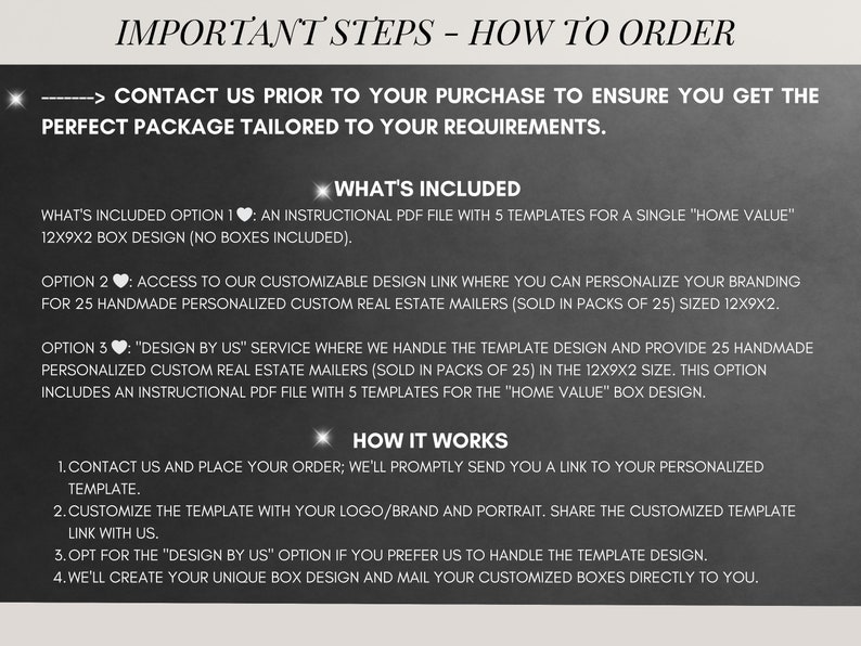 25 Realtor Boxes and Design for Custom CMA Listing Presentation ...