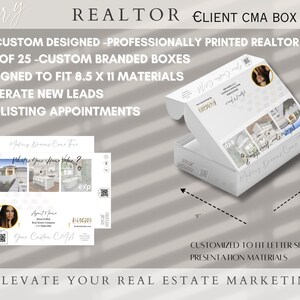 Real Estate Marketing Box, Presentation Box, Real Estate Mailer, Custom ...