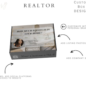 Realtor Listing Presentation Equity Box, Custom Cma Box, Real Estate ...