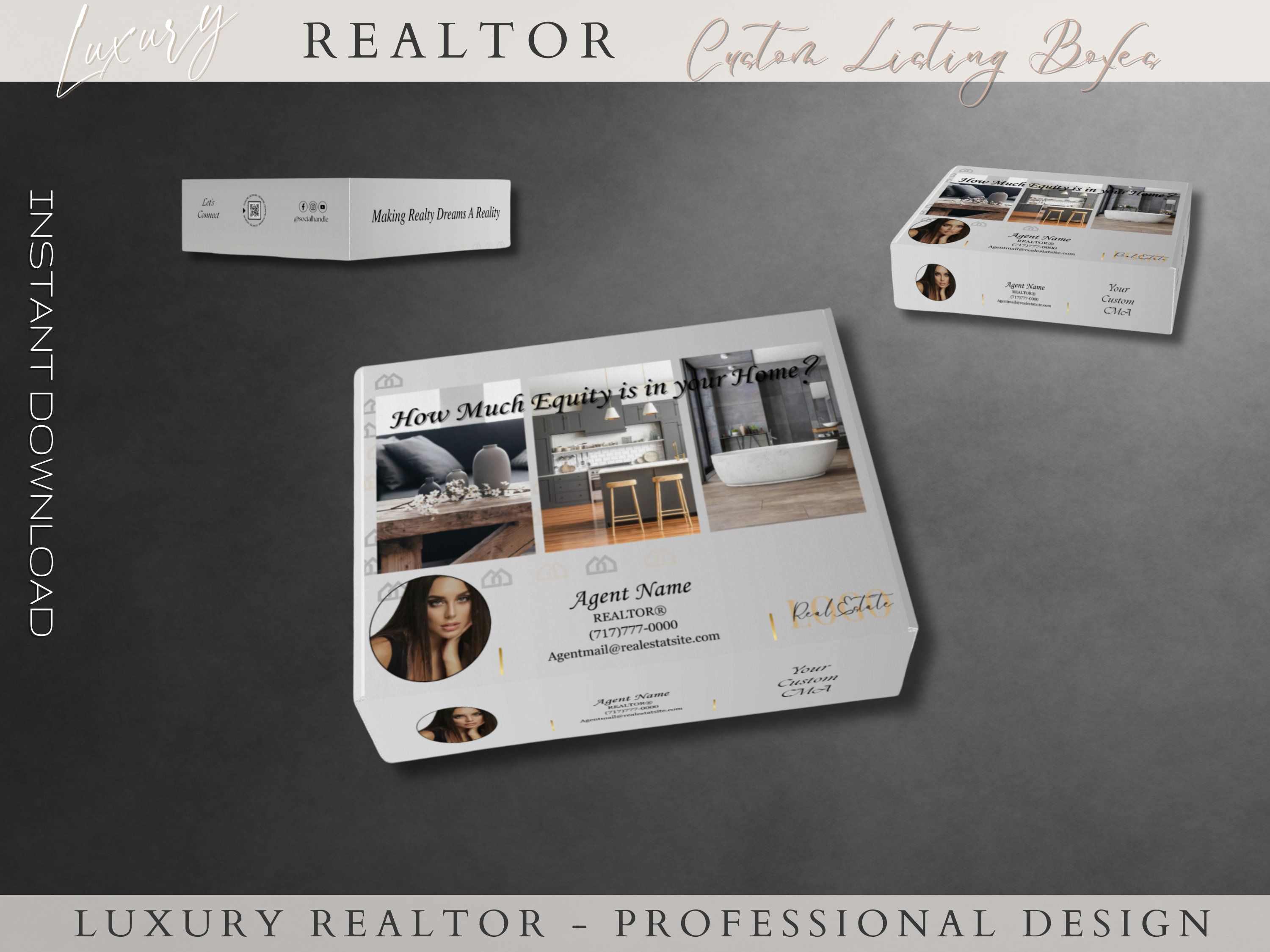 Luxury Real Estate Marketing, Brokers New Agent Welcome Kit, Realtor ...
