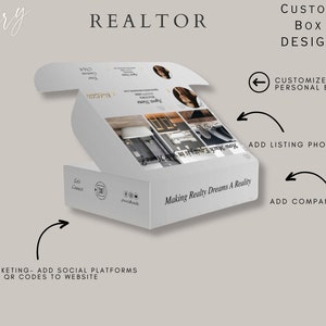 Realtor Listing Presentation CMA Box, Luxury Realtor Marketing Kit ...