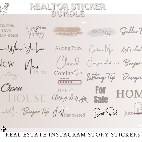 Realtor Instagram - Etsy
