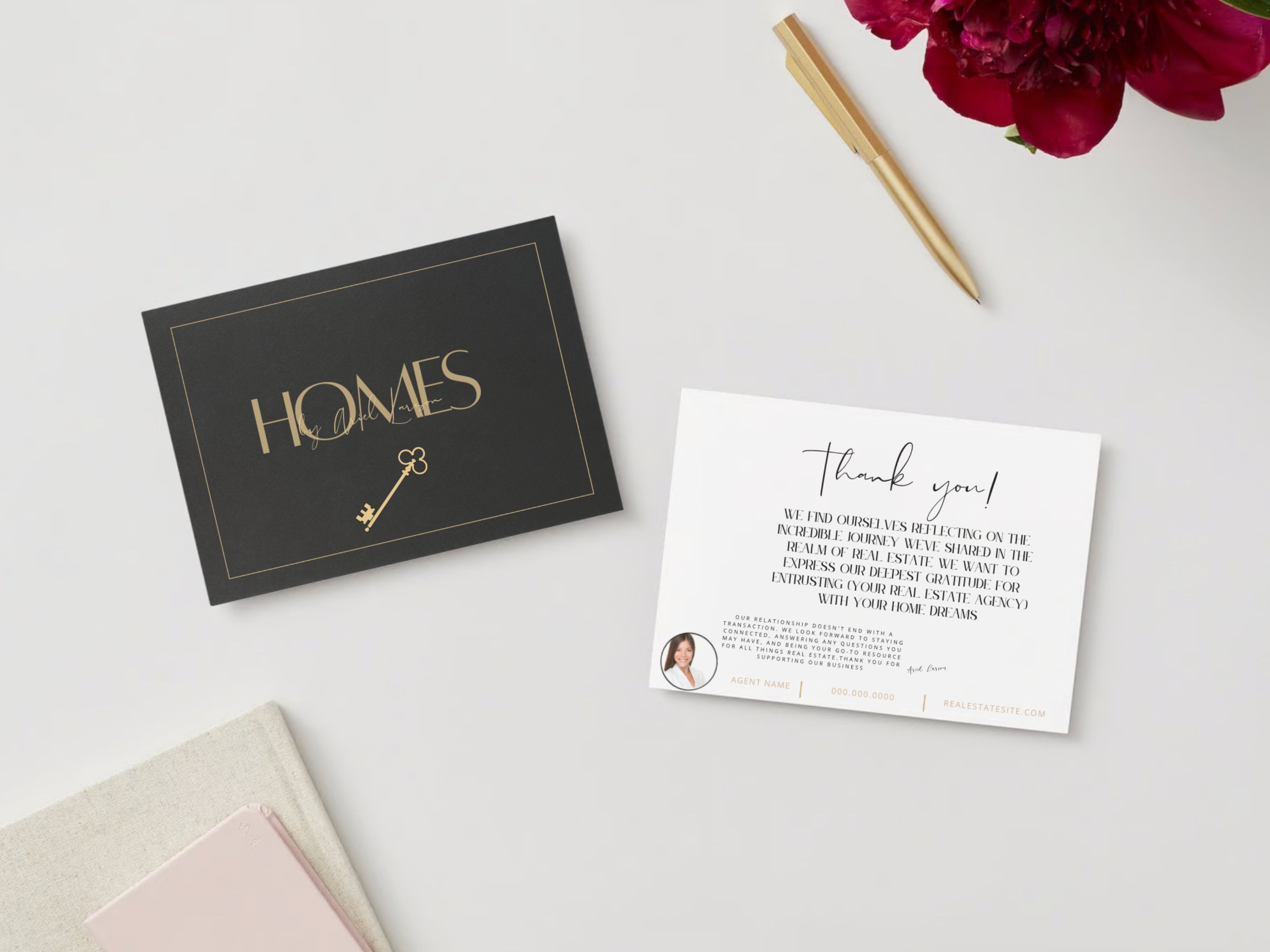 Real Estate Thank You Postcard Bundle, Done for You Real Estate Thank ...