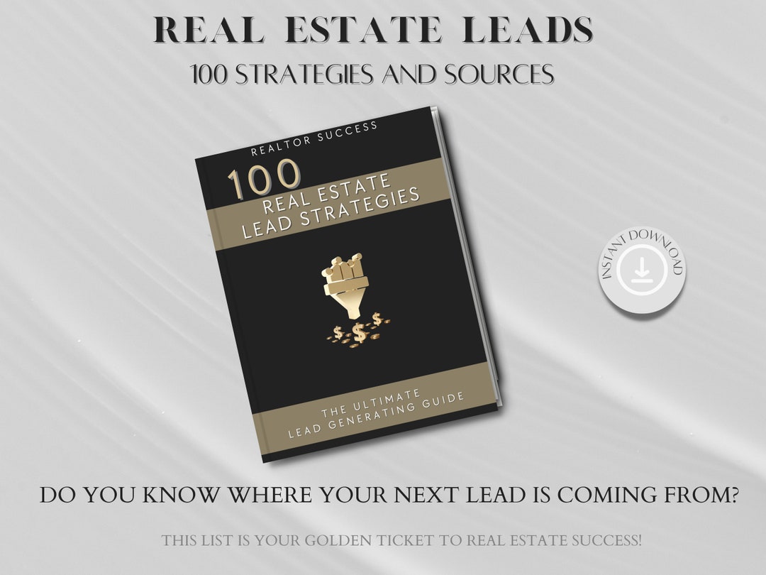 Real Estate Lead Handbook, Real Estate Lead Gen Ideas, Modern Lead ...