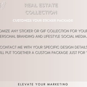 Real Estate Instagram Story Sticker Bundle Real Estate Social Media ...
