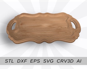 Serving Tray SVG & STL Files - Etsy