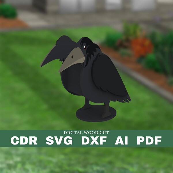 Crow Planter - Etsy
