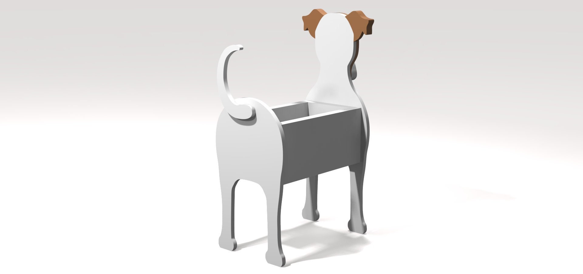 Jack Russell Terrier Planter Pattern, Dog Wood Planter, DIY Garden ...