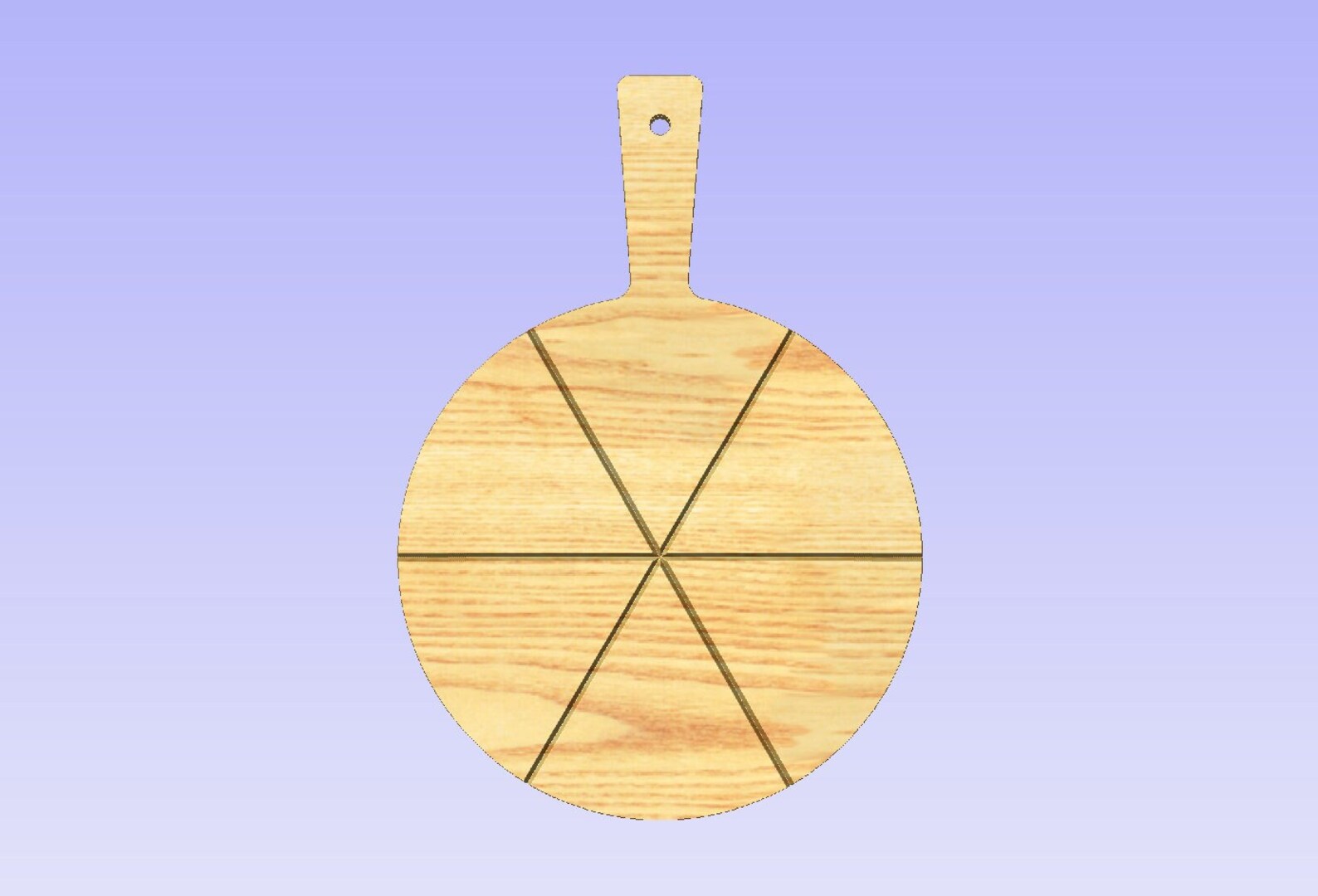 Pizza Tray Files for Cnc and 3D Printer. Plate Cnc Router Stl Dxf EPS ...