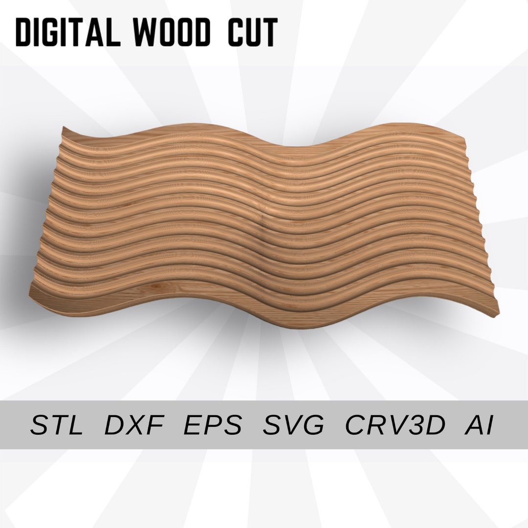 Cutting Board Files for Cnc and 3D Printer. Plate Cnc Router Stl Dxf ...