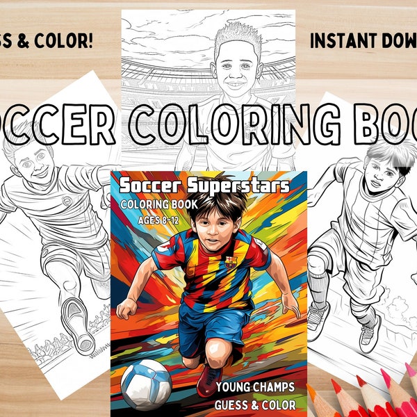 Football Coloring Books - Etsy