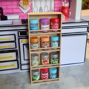 3D Printed Spice Rack Compatible With Miniverse, Holds 12 - Etsy