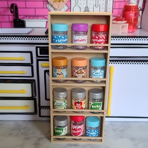 3D Printed Spice Rack Compatible With Miniverse, Holds 12 - Etsy