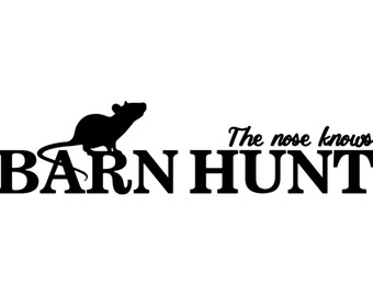 Aussie Barn Hunt TP 533 Vinyl Decal Sticker Rat Tubes Book Tshirt ...
