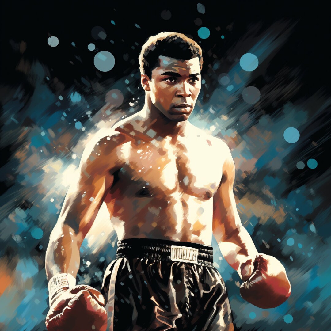 Muhammad Ali Illustration - Etsy