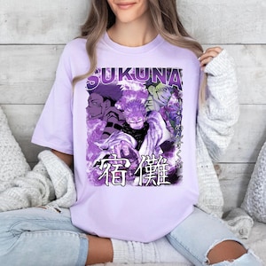Sukuna Vintage Anime Shirt, Anime Lover Shirt, Anime Sweatshirt, Anime ...