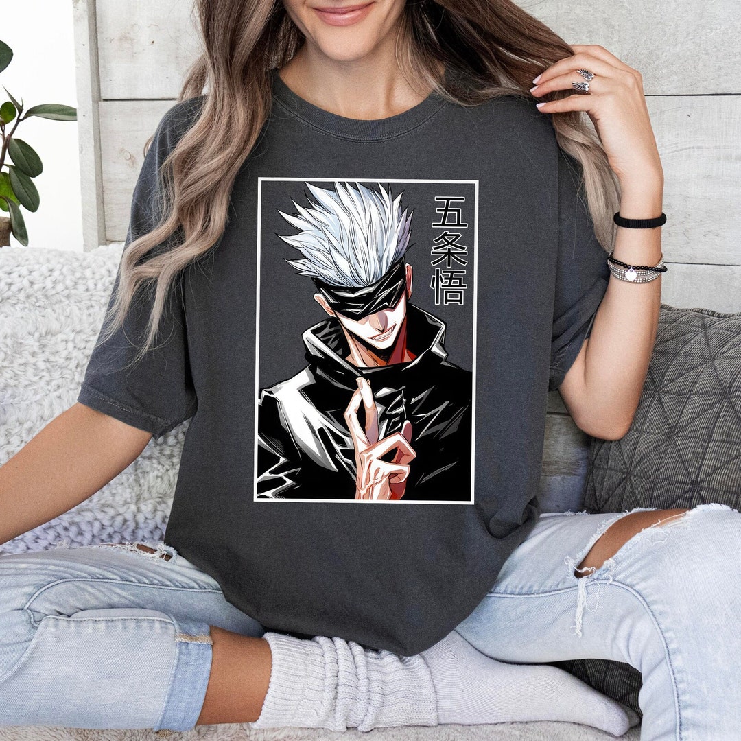 Anime Gojo Shirt, Anime Lover Shirt, Anime Sweatshirt, Anime Manga ...