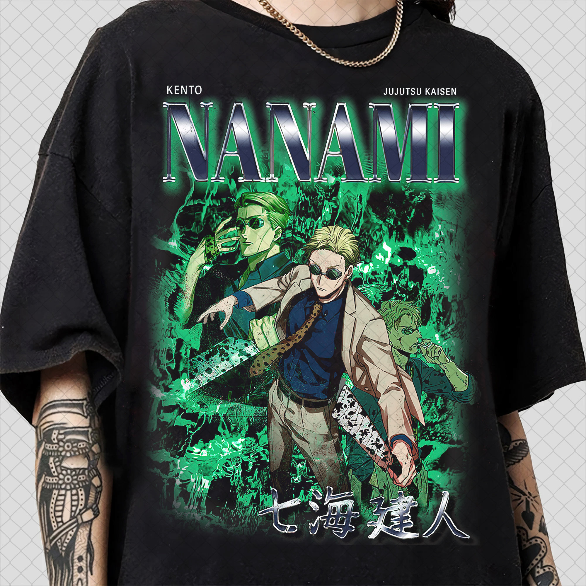 Nanami Kento Anime Shirt Anime Lover Shirt Anime Sweatshirt - Etsy