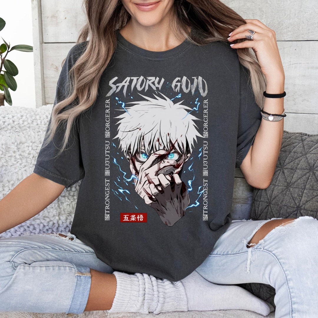 Anime Gojo Shirt, Anime Lover Shirt, Anime Sweatshirt, Anime Manga ...
