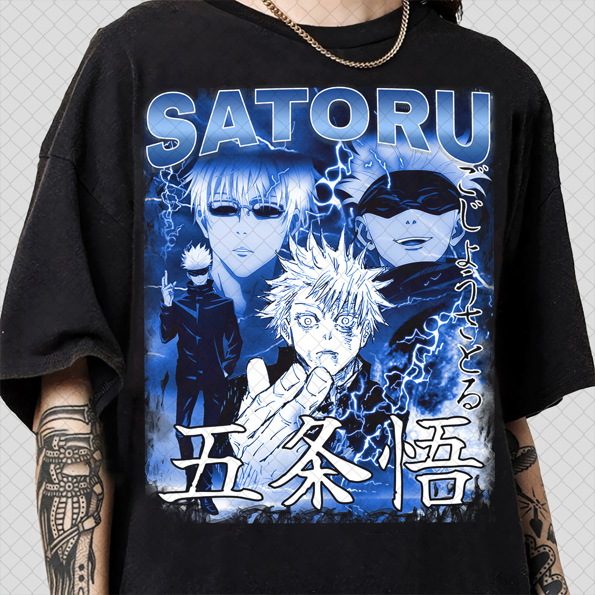 Gojo Anime Shirt, Anime Lover Shirt, Anime Sweatshirt, Anime Manga ...