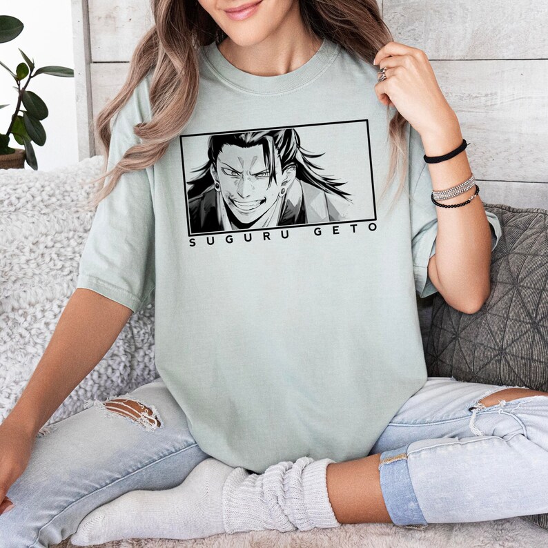 Anime Suguru Geto Shirt, Anime Lover Shirt, Anime Sweatshirt, Anime ...