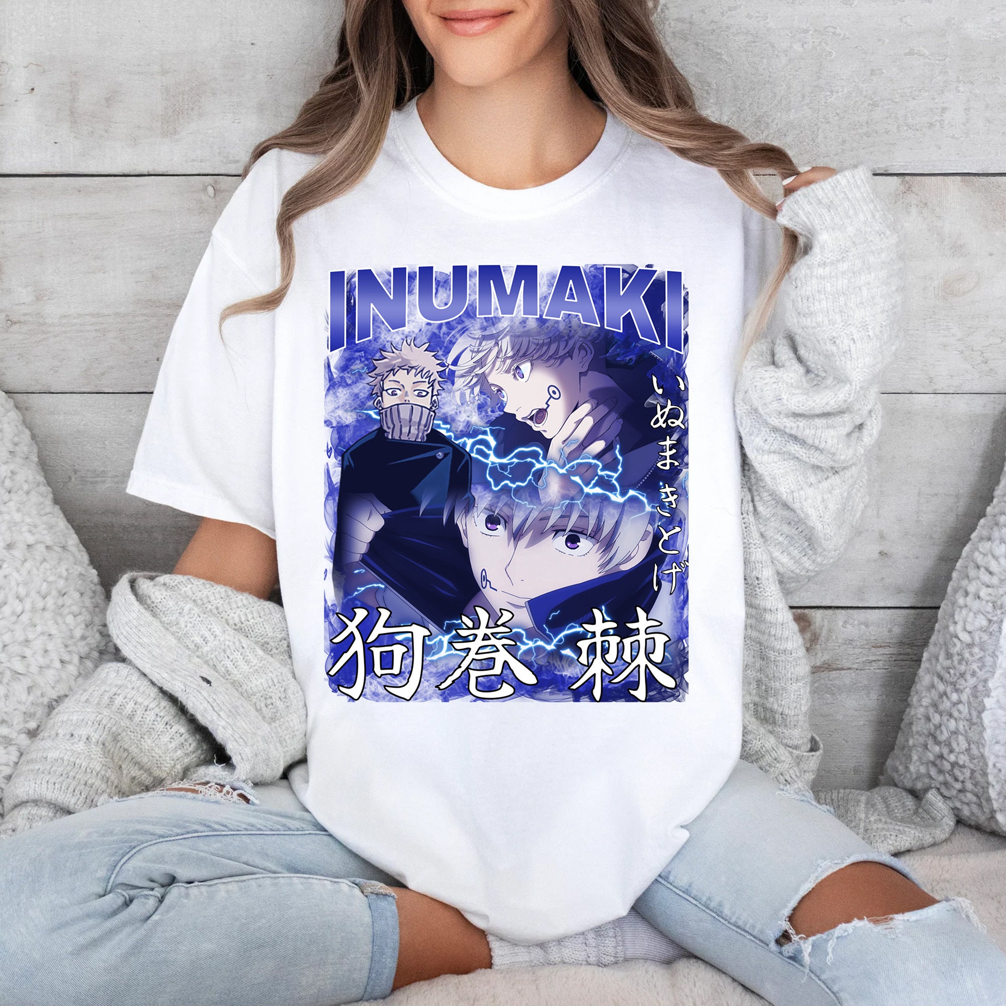 Vintage Inumaki Anime Shirt, Anime Lover Shirt, Anime Sweatshirt, Anime ...