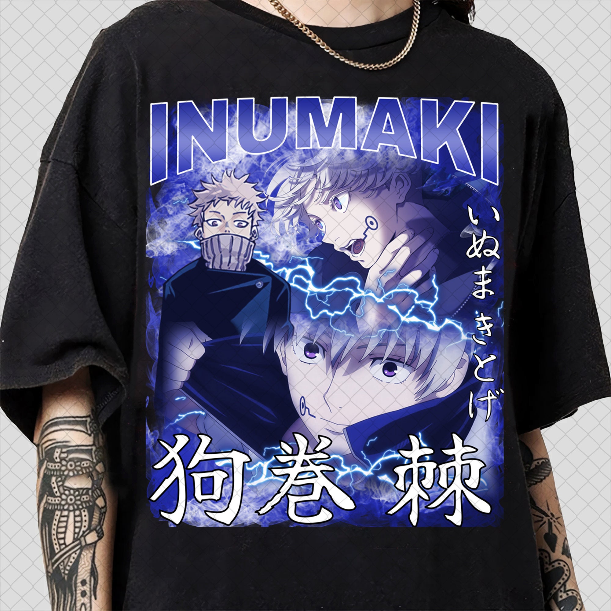 Vintage Inumaki Anime Shirt, Anime Lover Shirt, Anime Sweatshirt, Anime ...