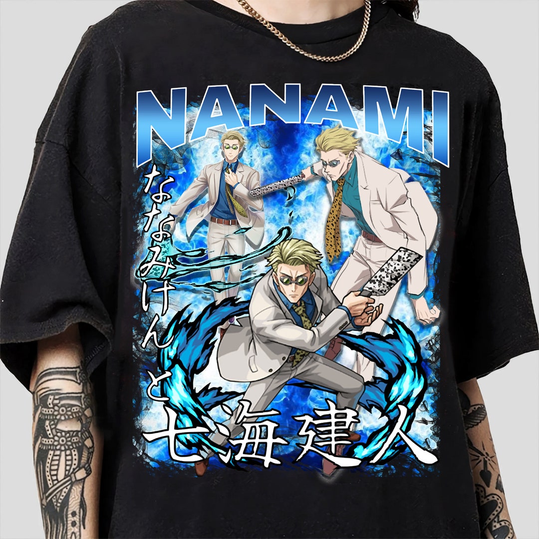 Nanami Kento Vintage Anime Shirt, Anime Lover Shirt, Anime Sweatshirt ...