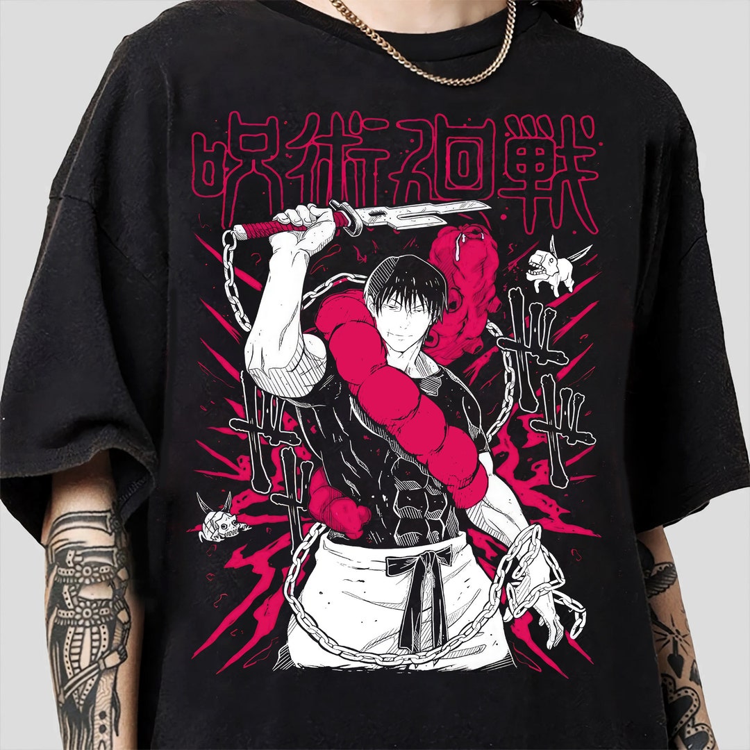 Anime Toji Fushiguro Shirt, Anime Lover Shirt, Anime Sweatshirt, Anime ...