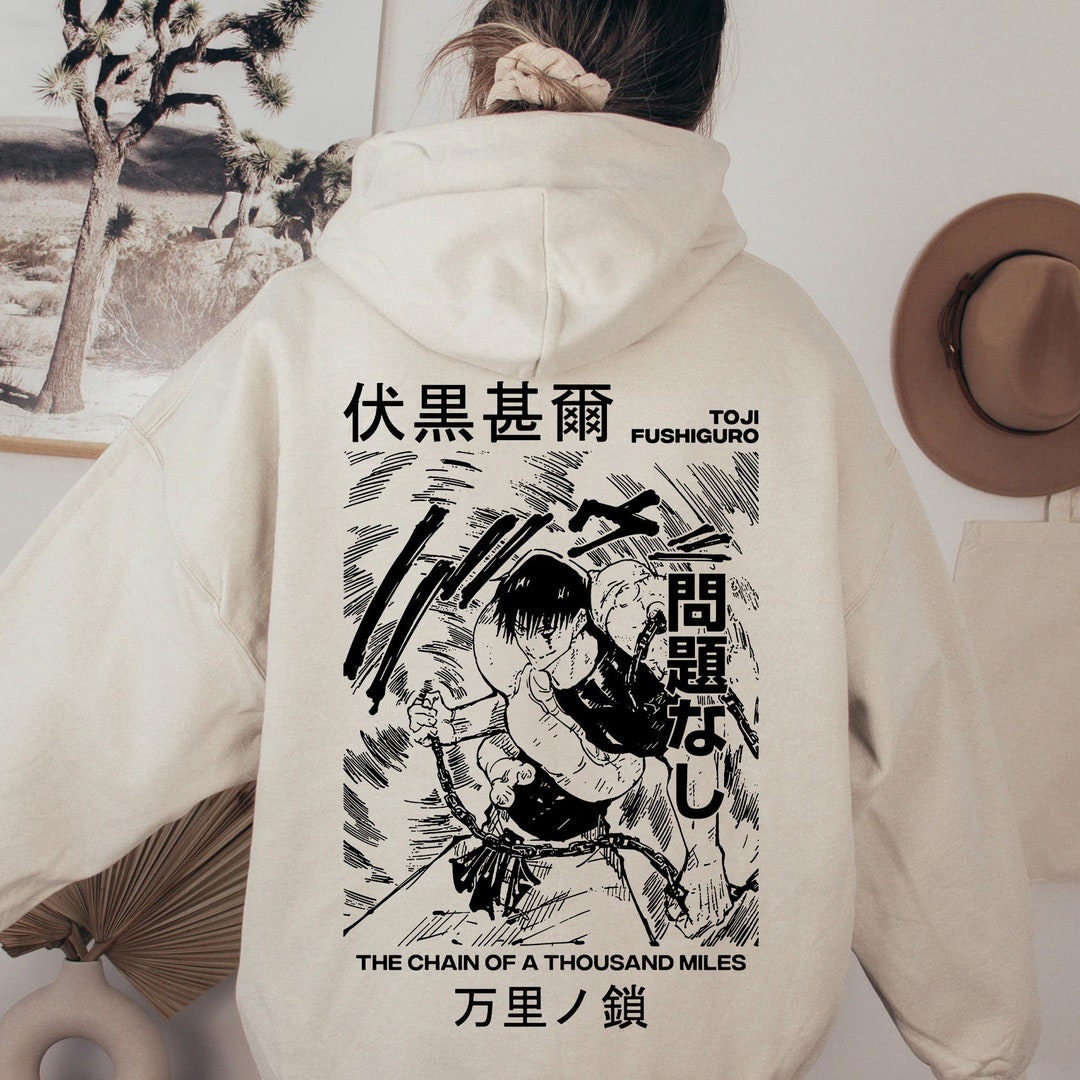 Anime Toji Fushiguro Hoodie, Anime Lover Shirt, Anime Sweatshirt, Anime ...