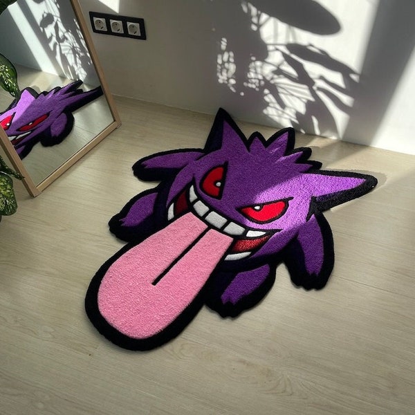 Gengar Rug - Etsy