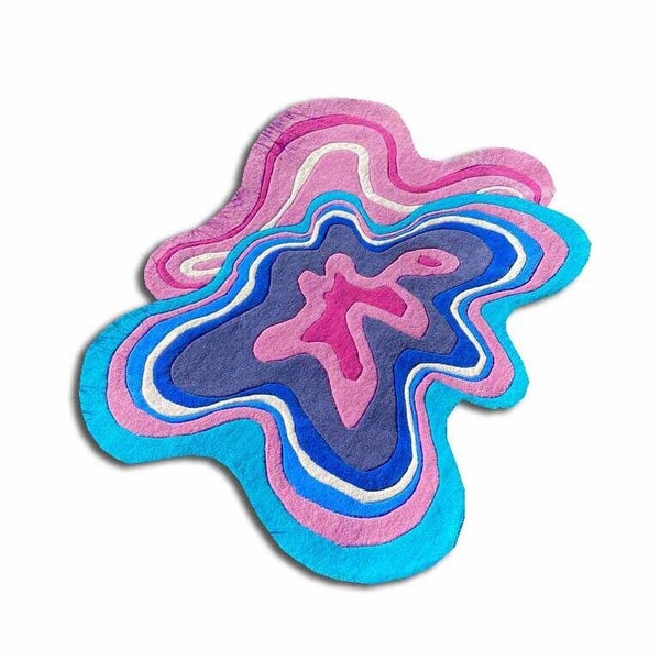 Blob Rug - Etsy