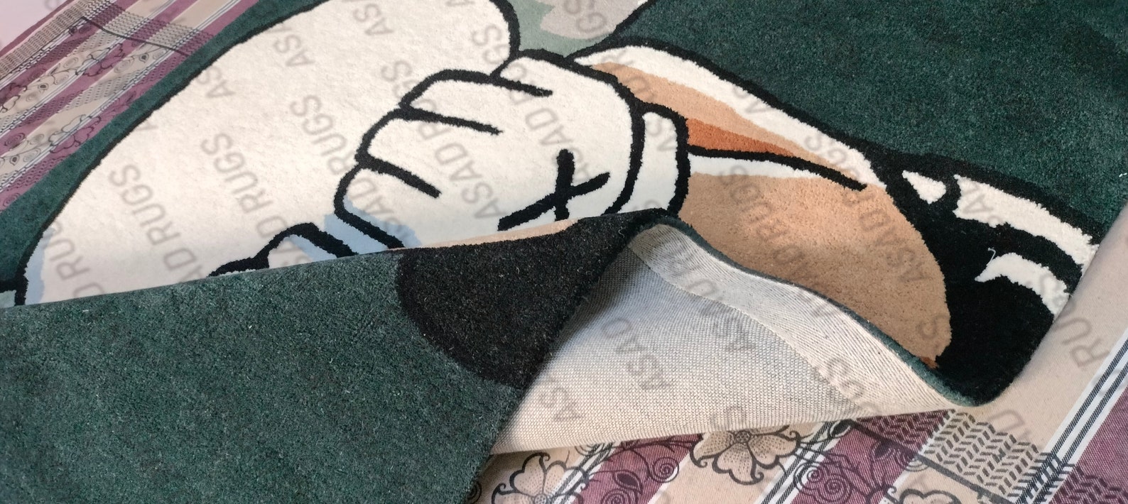 Limited Edition Hypebeast Rug, Unique Sneaker Carpet Perfect Home Decor ...