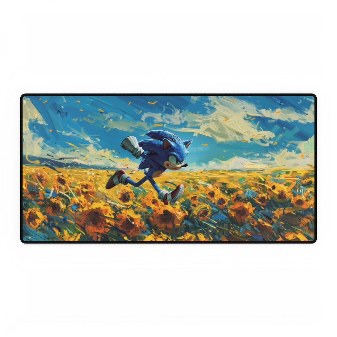 Sonic Running #04 Desk Mats - Etsy
