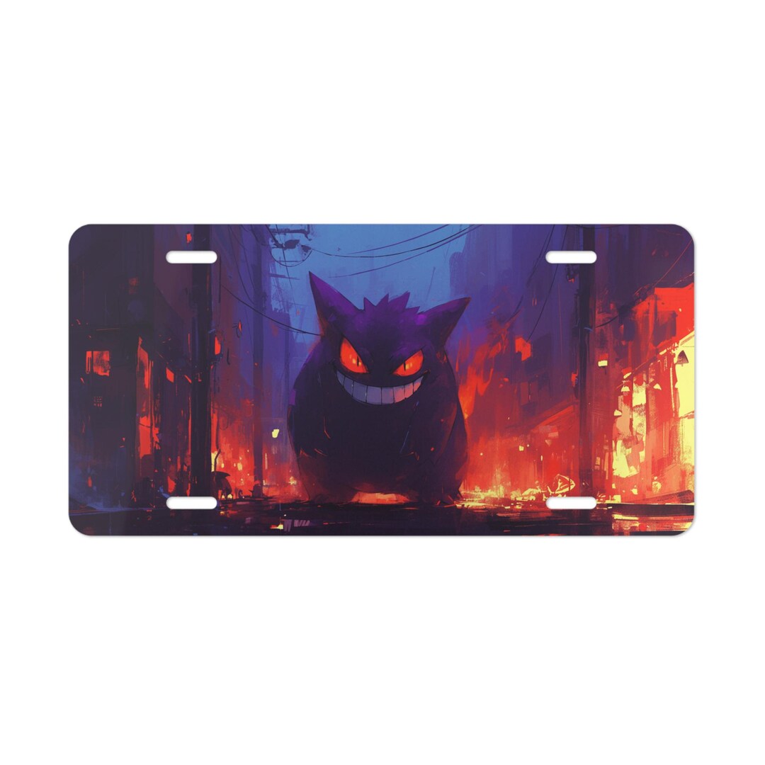 Gengar Vanity Plate - Etsy