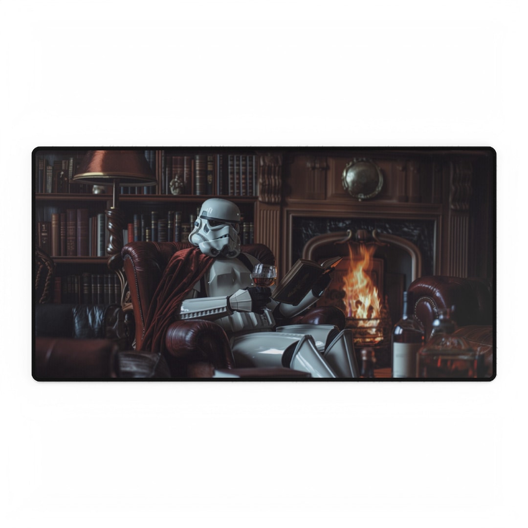 Stormtrooper Lounging Reading Desk Mat Playmat 3 Sizes - Etsy