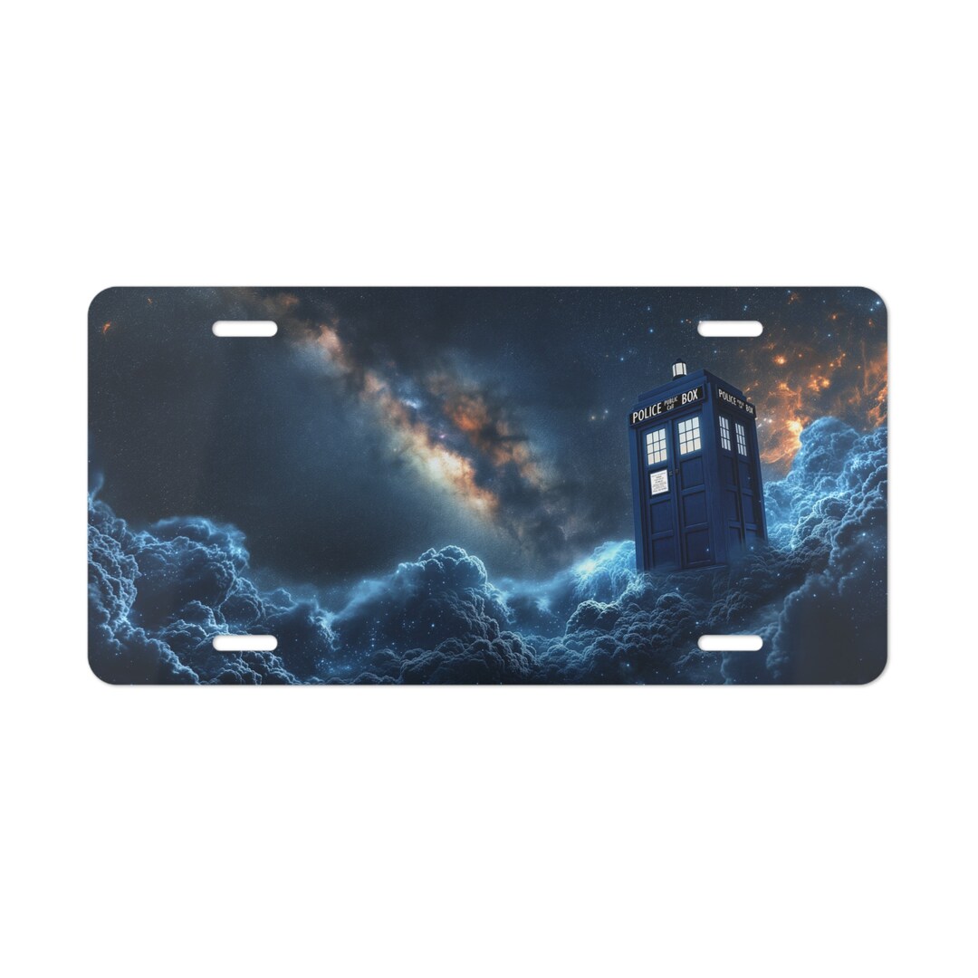 Doctor Who Tardis Time & Space Vanity Plate - Etsy