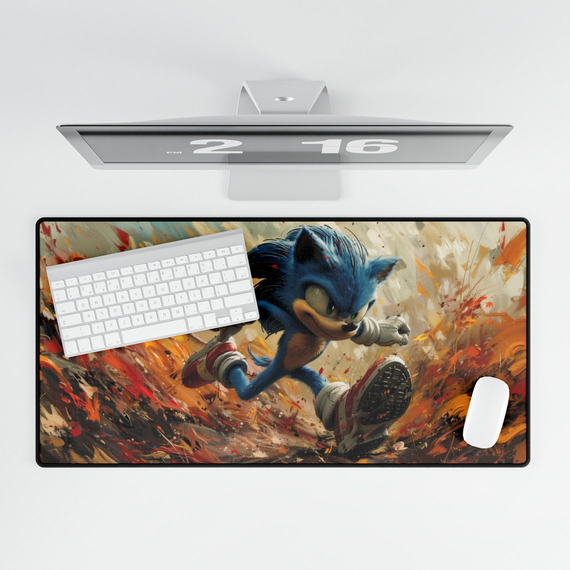 Sonic Running 03 Desk Mats - Etsy